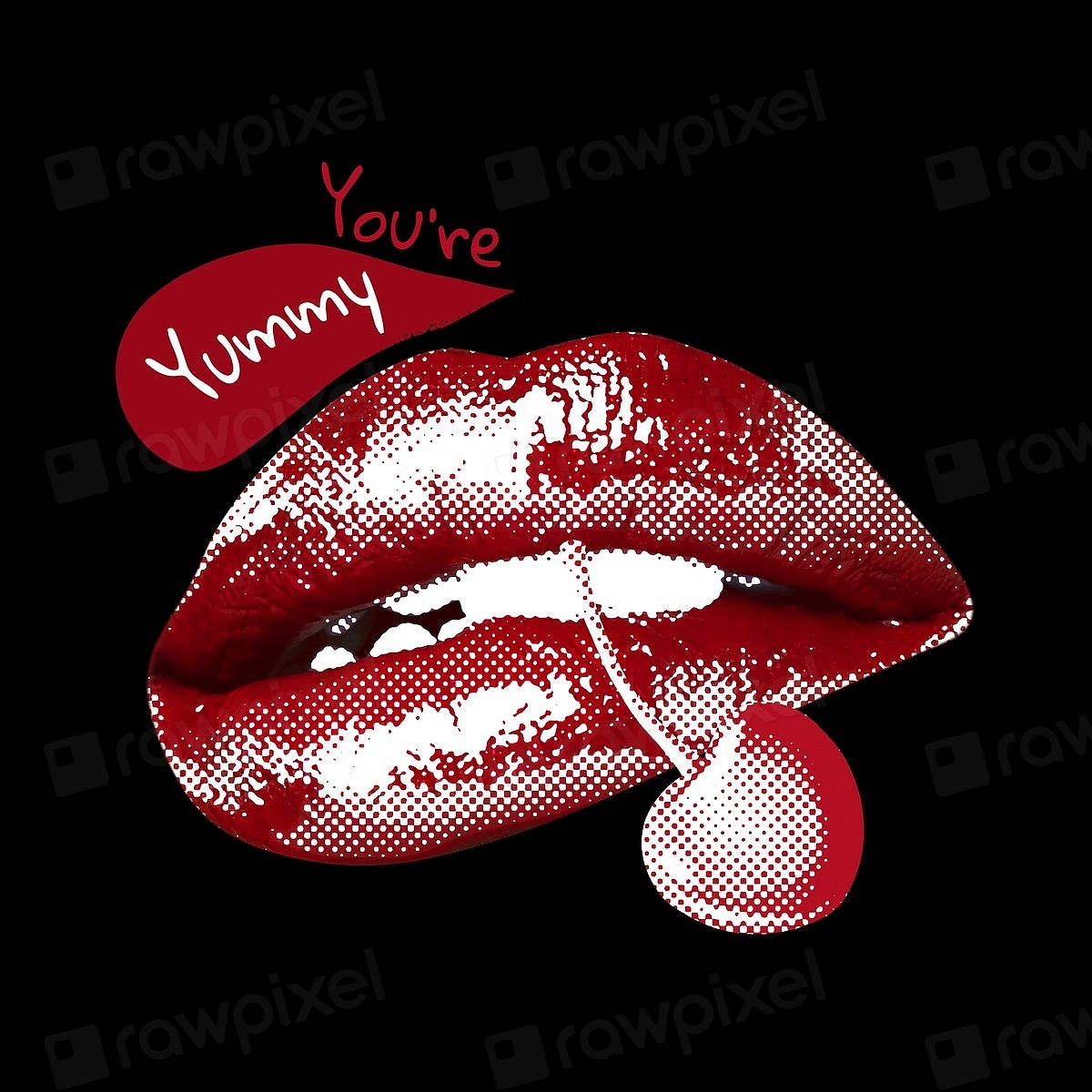 Kissable Red Lips Png, Psd & Vector Graphics I High Resolution Designs ...
